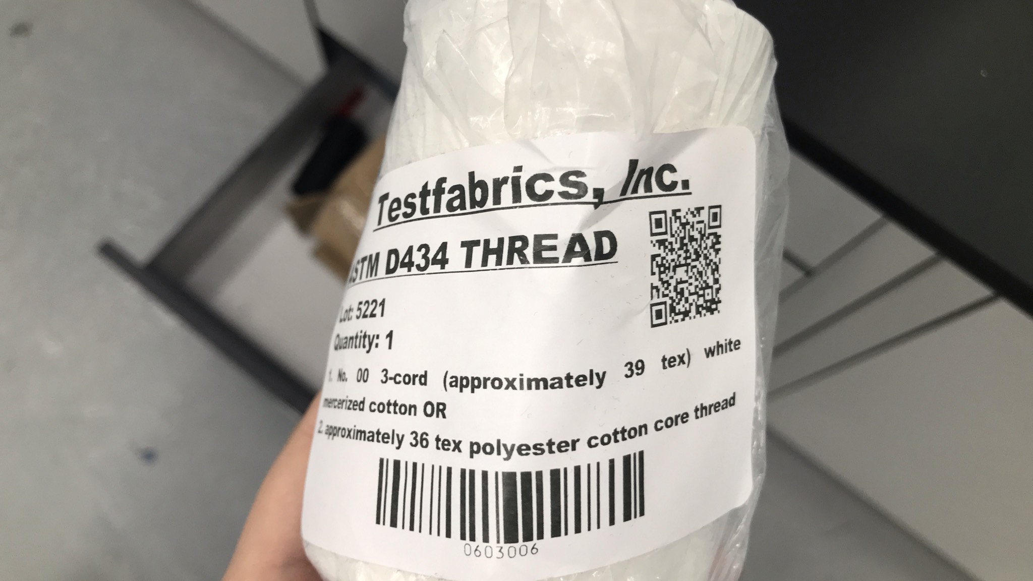 Chỉ tiêu chuẩn ASTM D434 THREAD